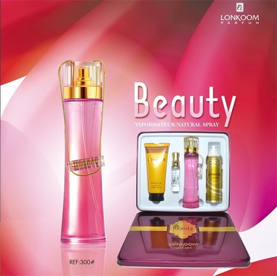 Red Beauty Womens Fragrance Sets , Gift Set Perfume Set For Couple