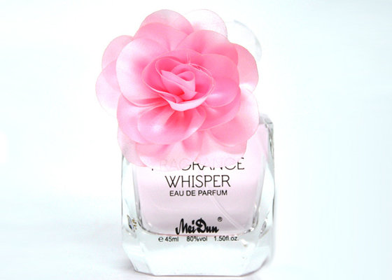 Glass Bottle Floral Scent Perfume , Eau De Toilette Perfume For Girl