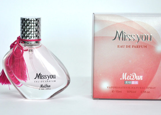 Yellow / Pink Color Fruity And Floral Perfume Miss You For Female