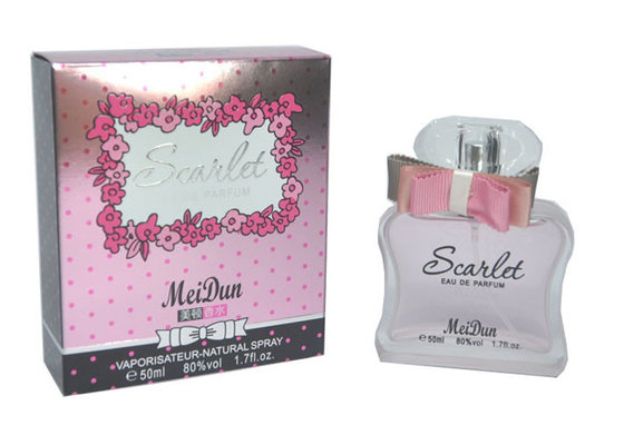 Pink Popular Perfumes For Women , Custom Fragrances For Women 50ml
