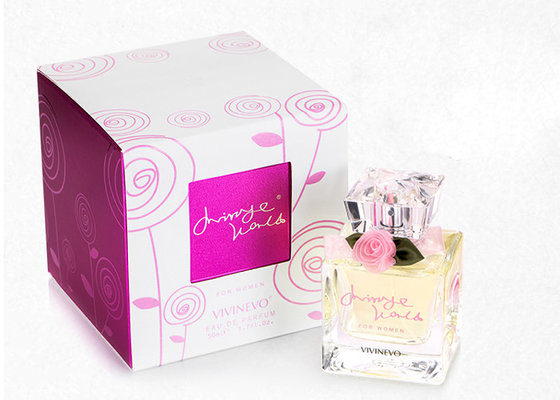 75ml Vivinevo Perfume Mirage World Perfume Rose Gold Purple / Yellow Color
