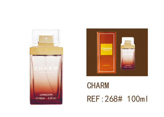 Spray Form 100ml Fruity Floral Perfume Lonkoom Perfume For Female OEM / ODM