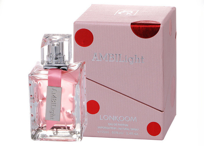 Pink / Gold Color Abmlight Eau De Parfum Fragrance For Women 100ml
