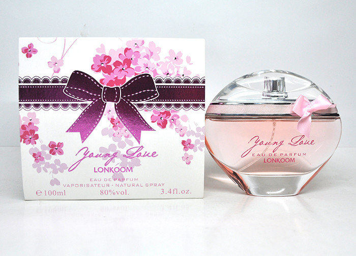 Nice Bottle Design Popular Women'S Perfume Pure Glass Young Floral Oriental Scent