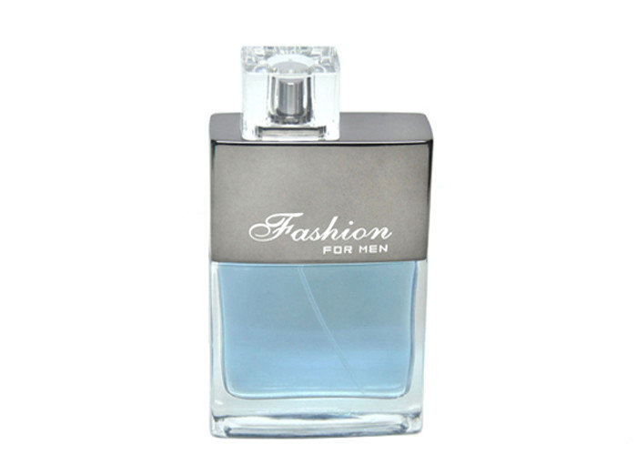 Natural Water Blue Color Eau De Cologne Spray With Glass Bottle