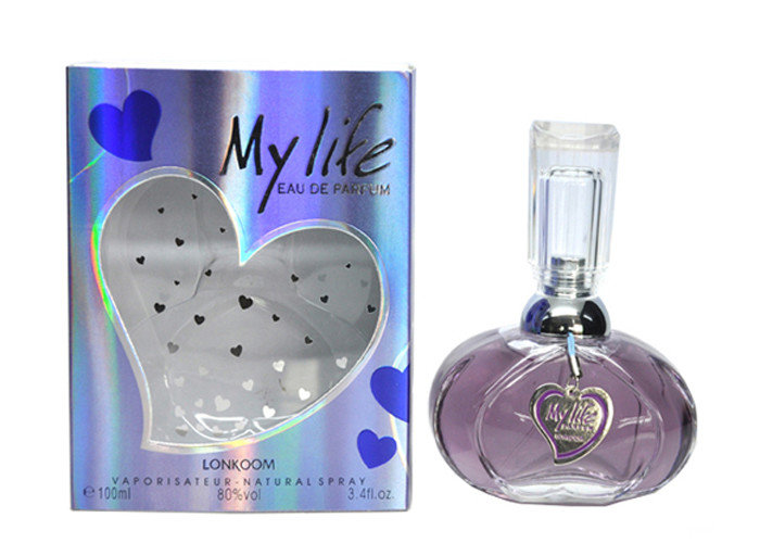 Purple Color Fruit Scented Perfume , Body Spray Perfume 100ml
