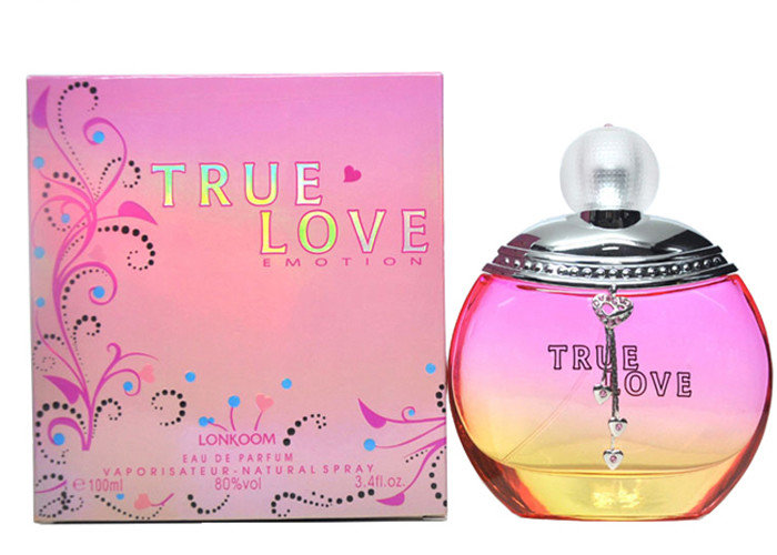 Custom True Love Fragrance Waterproof , Body Spray Perfume Multi Color