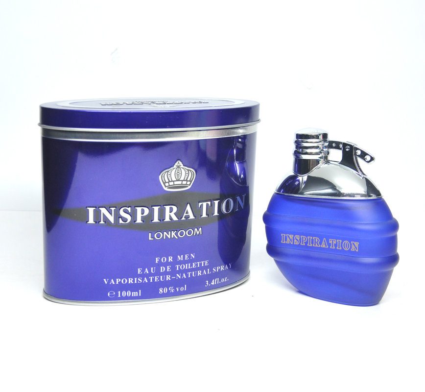 Cosmetic Spicy Scented Perfumes , Concentrated Perfume Oil Blue Color