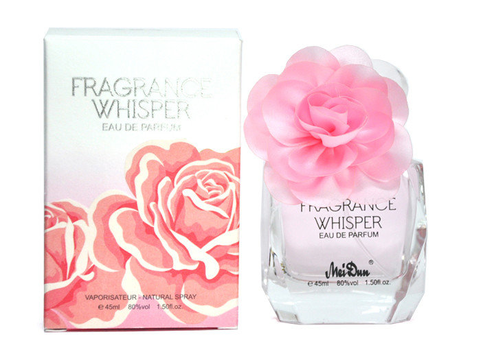 Glass Bottle Floral Scent Perfume , Eau De Toilette Perfume For Girl