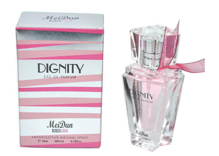 10ml Mini Size Floral Scent Perfume / Dignity Perfume With Glass Bottle