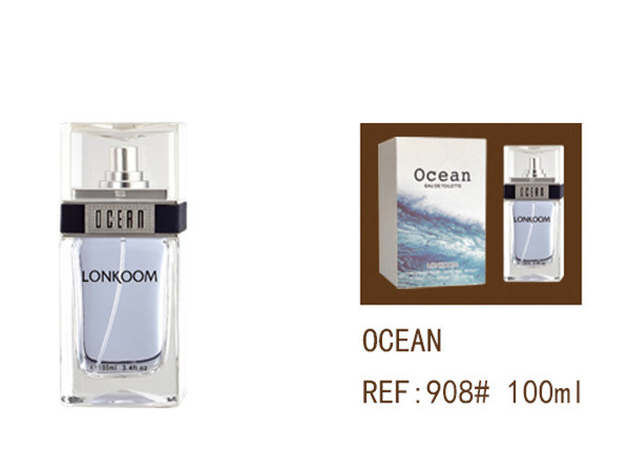 Lonkoom 100ml Top Men Eau De Toilette Ocean Perfume Popular Men'S Fragrance
