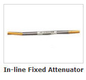 High Return Loss In - line Fixed Attenuator Optical Accessories For Optical Fiber Sensor