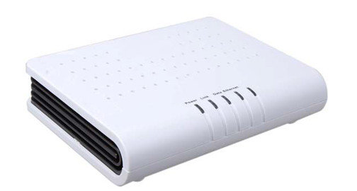 White DOCSIS3.0 / EuroDOCSIS 3.0 Compliant Cable Modem with 1 GE Port GDCM300-1GE