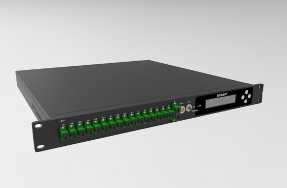 Er/Yb Doped Fiber Amplifier EYDFA High Power Low Noise with 8/16/32 Output Ports