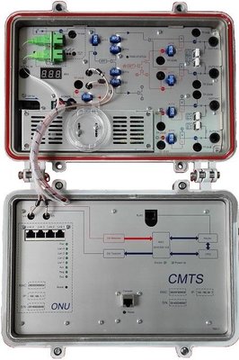 DOCSIS 3.0 / EuroDOCSIS 3.0 CMC with Optical Receiver and EPON ONU Modules LTCMTS100B