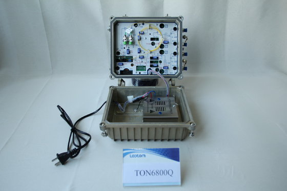 High Output Level HFC Terminal Optical Devices TON6800Q Optical Node