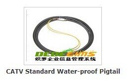 CATV Standard Water - proof Pigtail Optical Accessories With Reliable Performance