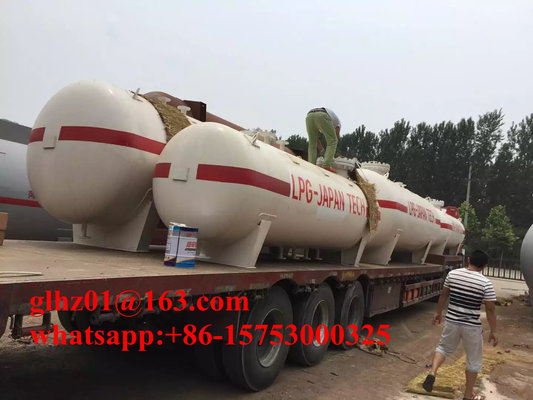 40FT Container Size White Cambodia 30,000Liters LPG Tank Carbon Steel Made Storage Tank for LPG