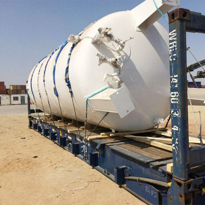 16MnDR and Q345R steel made 30M3 vertical cryogenic liquid CO2 tank