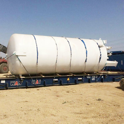 16MnDR and Q345R steel made 30M3 vertical cryogenic liquid CO2 tank