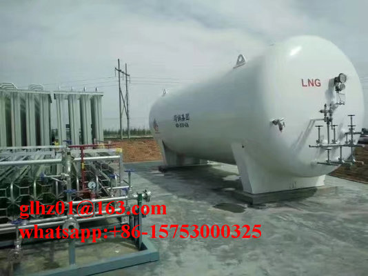 30M3 Horizontal Vacuum Insulation Stainless Steel Made LNG Tank Made in China