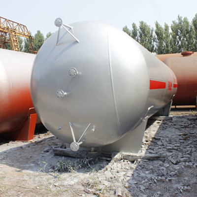 China made horizontal 20m3 LPG Tank 10tons LPG Storage Tank for Nigeria