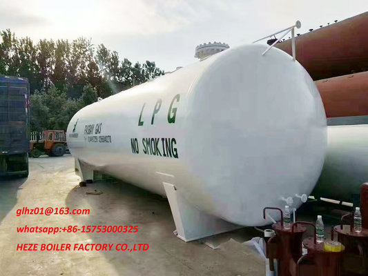 China made horizontal 20m3 LPG Tank 10tons LPG Storage Tank for Nigeria