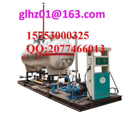 lpg skid filling station mini skid-mounted refilling plant for sale with 10m3 lpg tank