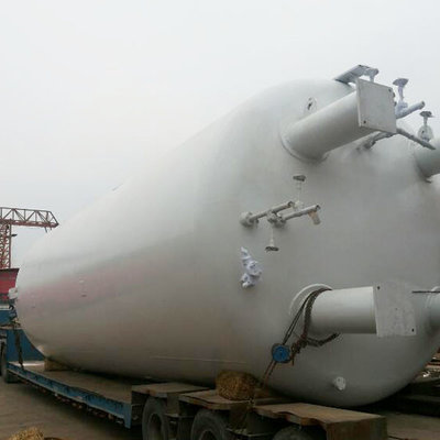 30,000L CO2 Tank, Vertical Low Temperature CO2 Tank with White Color
