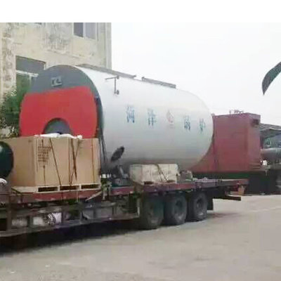 China made low price 2 ton capacity Italy burner gas boiler for sale