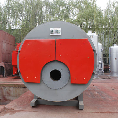2ton automatic horizontal gas fired steam boiler for food factory