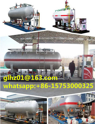 China new LPG skid filling station LPG storage tank price with 10m3 capacity