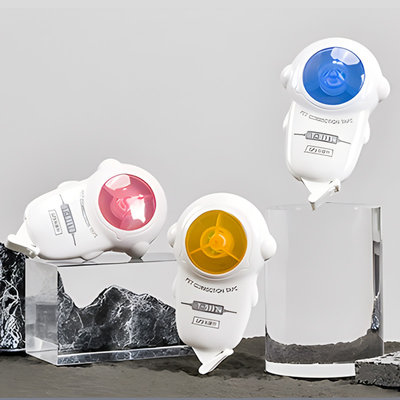 School and Office Stationery Set Color Correction Tape Cute Astronaut Styling PET Plastic Correction Tape