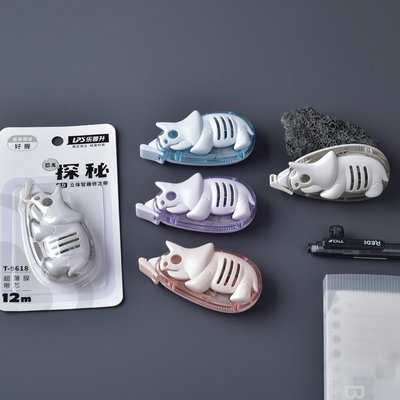 New Arrival Cartoon Correction Tape Dinosaur Shape High Quality White Out Tape