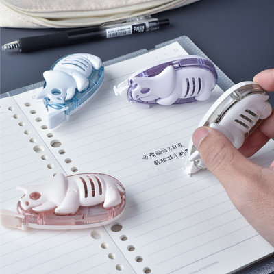 New Arrival Cartoon Correction Tape Dinosaur Shape High Quality White Out Tape