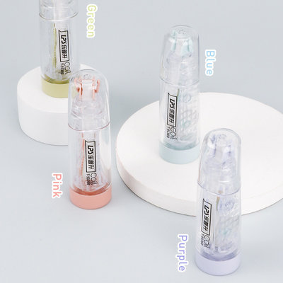 Custom Correction Tape Runner With 360 Degree Rotatable Tip 5mm*6m Mini Lipstick Correction Tape
