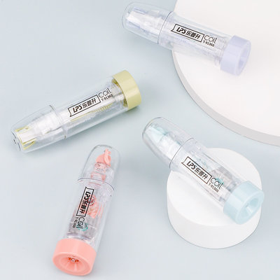 Custom Correction Tape Runner With 360 Degree Rotatable Tip 5mm*6m Mini Lipstick Correction Tape