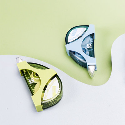 Best Selling Korea Stationery Correction Tape 8M Green Color No.956