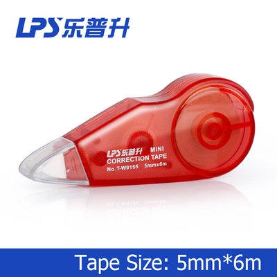 OEM / ODM Plastic Mini Green Colored Correction Tape 5mm X 6m No T-W9155