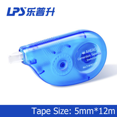 China Wholesale Stationery Products of Blue Correction Tape from Guangdong Factory