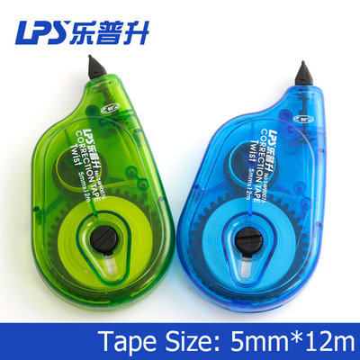 LPS Correction Supplies New Colored Correction Tape Runner W90076