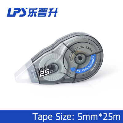 Hot Selling Decor Correction Tape Japan No.9809 Large Capacity Black Corrector
