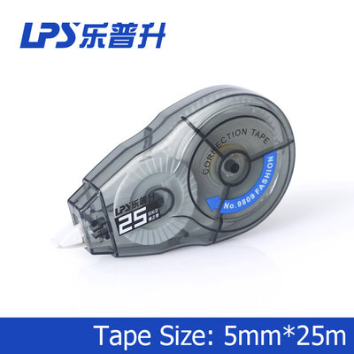 Hot Selling Decor Correction Tape Japan No.9809 Large Capacity Black Corrector