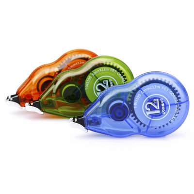 New Design Correction Tape No.T-W9199 With One Touch Cape Color Correction Tape Factory
