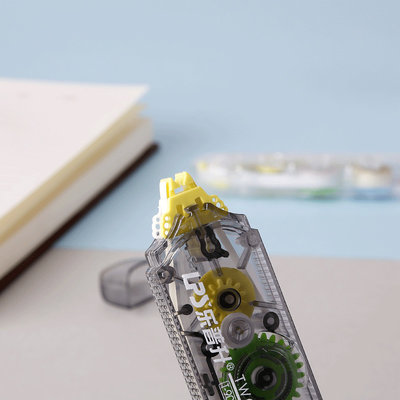 Original New Design Correction Tape Single tips offer 2 Color Tape-White and Yellow