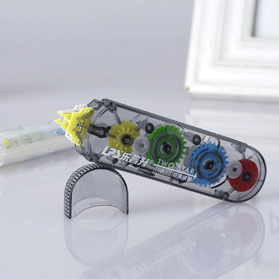 Original New Design Correction Tape Single tips offer 2 Color Tape-White and Yellow