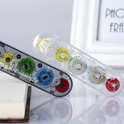 Original New Design Correction Tape Single tips offer 2 Color Tape-White and Yellow
