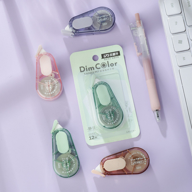 Customized Correction Tape With Upgrade Silent Gear Comfortable Grip Correction Tape Roller 12m