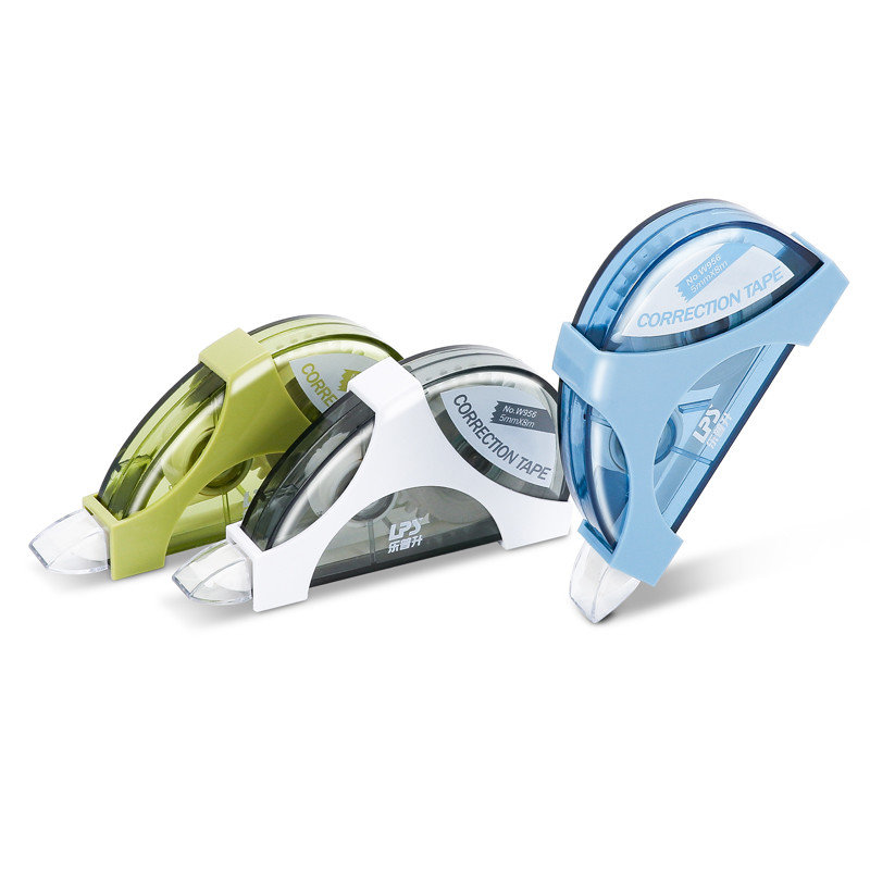 Best Selling Korea Stationery Correction Tape 8M Green Color No.956