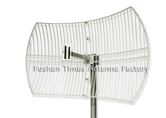 Raining Proof Grid Pack Antenna , Long Range Wifi Grid Antenna 24dbi